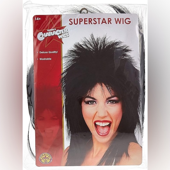 Rubie's | Hair | 8s Rockstar Wig | Poshmark